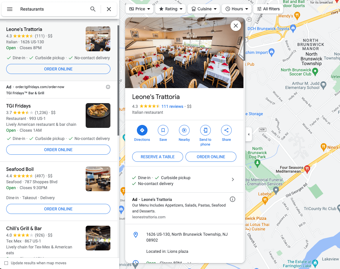 Google My Business Listing Data Points - Leadinary